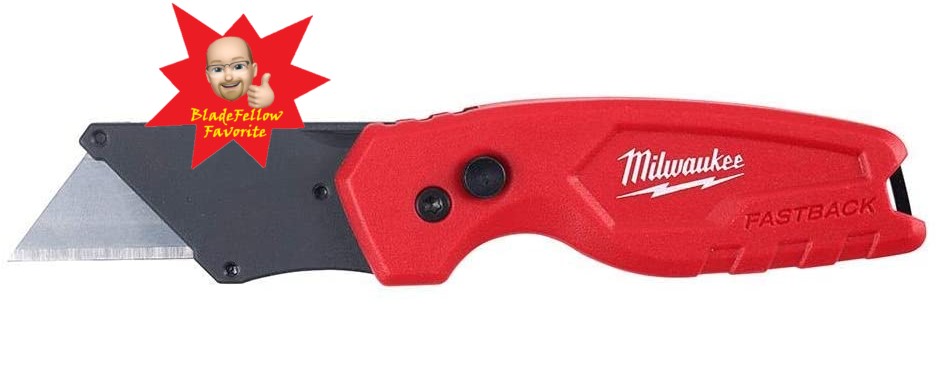 Milwaukee Fastback Compact Folding Utility Knife – BladeFellow.com